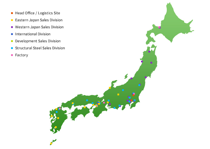 Our Network｜Company｜KONDOTEC INC.